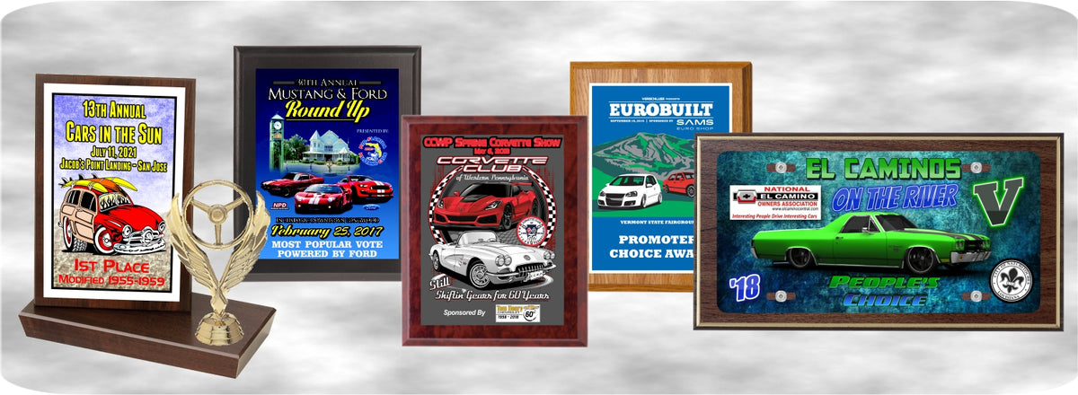 AWARD PLAQUES – Chrome 57