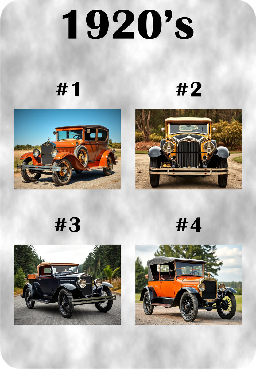 Custom Car Show Dash Plaques | Full Color Aluminum Printing – Chrome 57