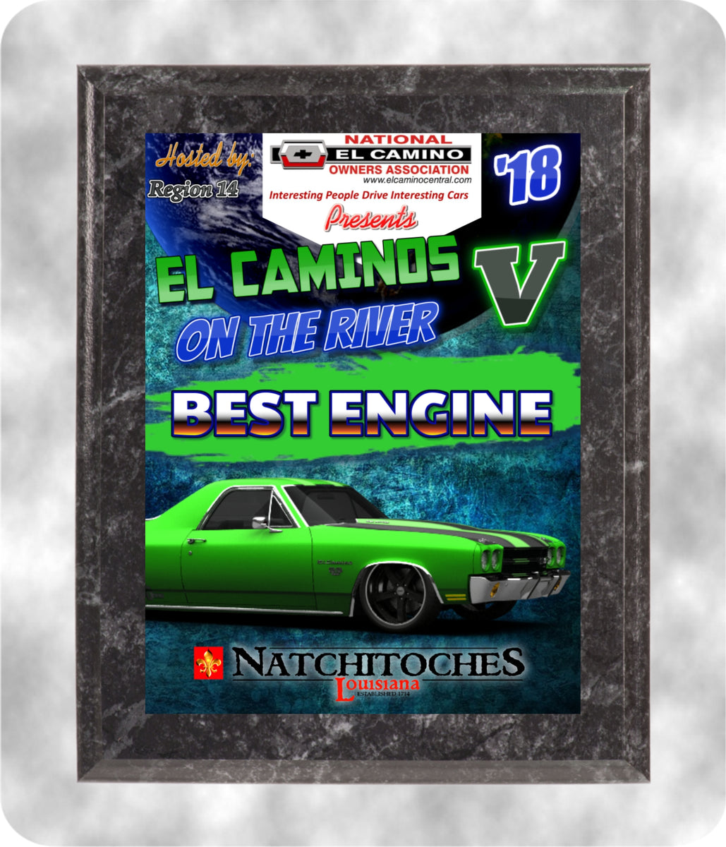 Custom Car Show Award Plaques | Full-Color & Laser Engraved – Chrome 57